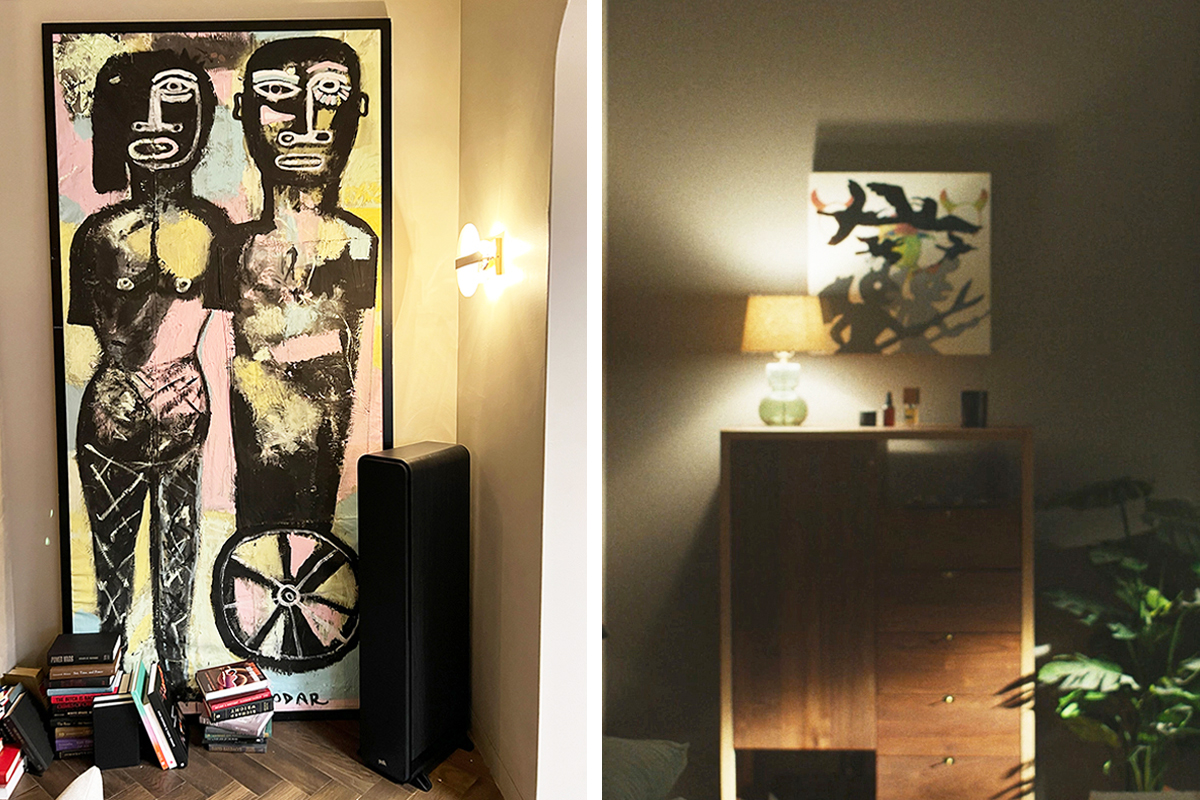 Personalizing with art and specific new set elements...
