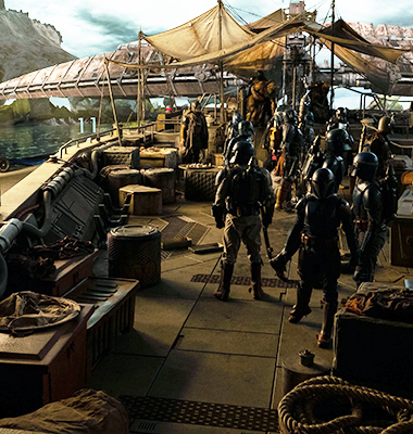 Even more about the set decoration and design of this distinctive part ...