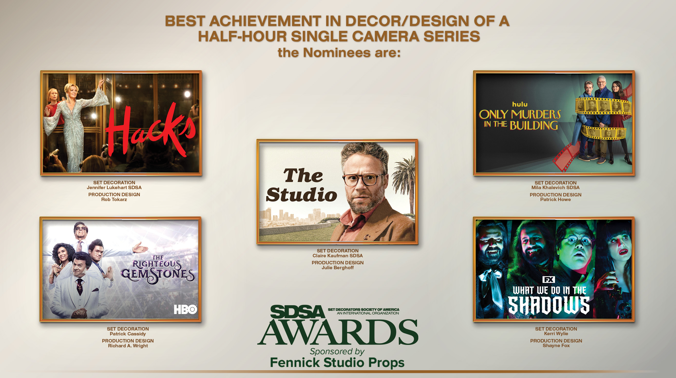 SDSA Awards Television 2024-2025 Winners